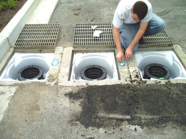 Calvac Paving Deploys Trash Capture Devices Inside Catch Basins to ...